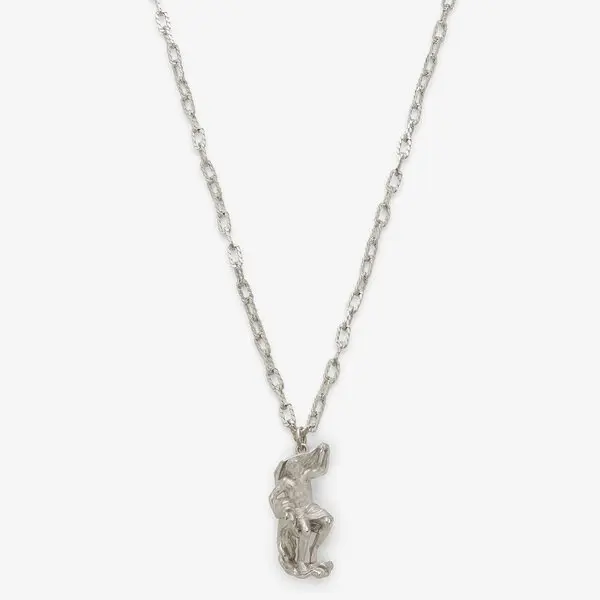 Fendi Zodiac Aquarius Pendant Necklace
