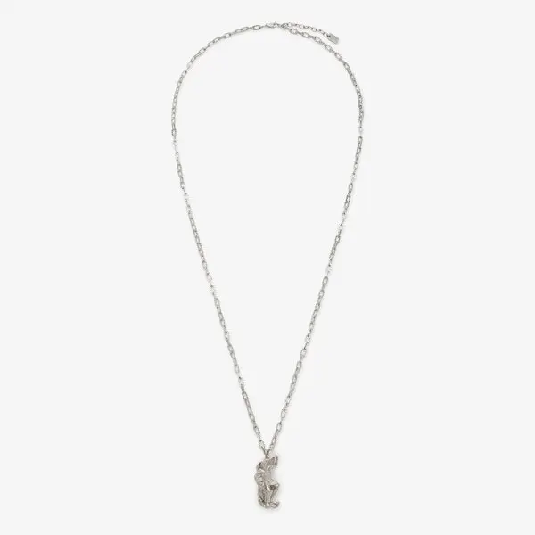 Fendi Zodiac Aquarius Pendant Necklace