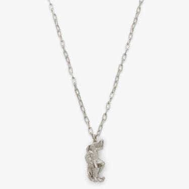 Fendi Zodiac Aquarius Pendant Necklace