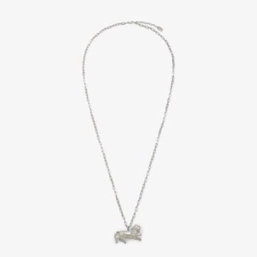 Fendi Leo Zodiac Pendant Necklace