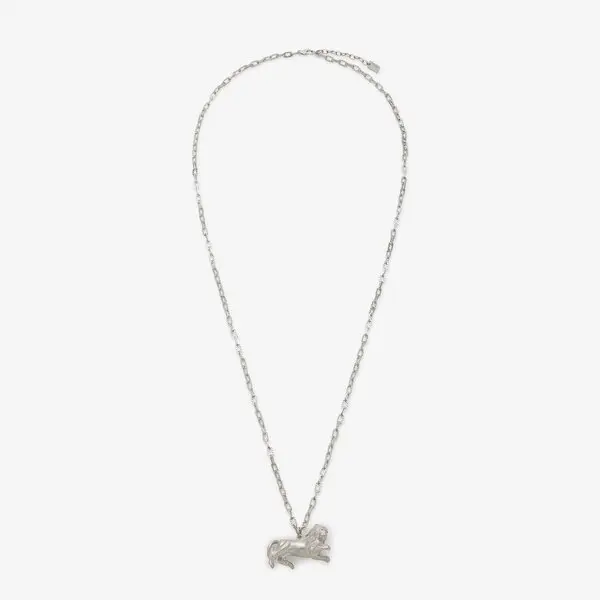 Fendi Leo Zodiac Pendant Necklace