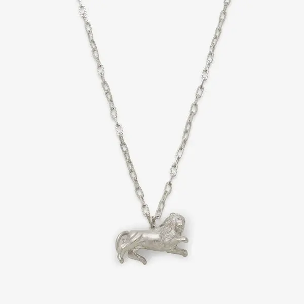 Fendi Leo Zodiac Pendant Necklace