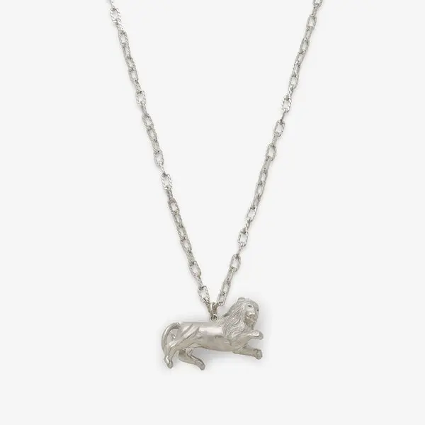 Fendi Leo Zodiac Pendant Necklace