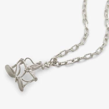 Fendi Libra Zodiac Pendant Necklace