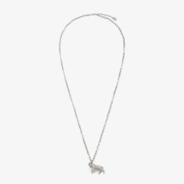 Fendi Aries Zodiac Pendant Necklace