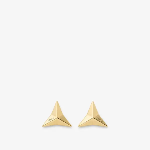 Fendi Sign Stud Earrings