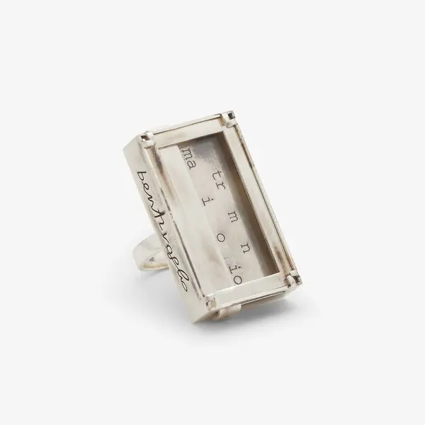 Fendi Matrimonio-manicomio" Ring