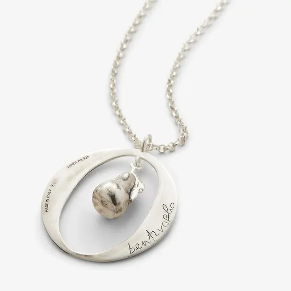 Fendi O Pera" Necklace