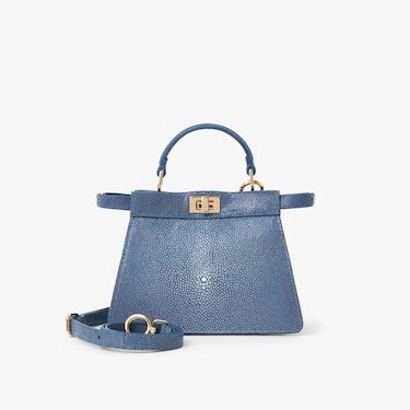 Fendi Peekaboo Iseeu Petite Bag - Light Blue