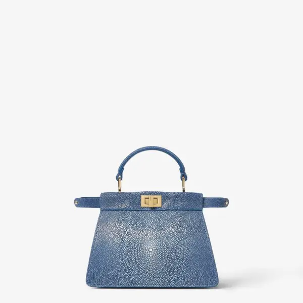 Fendi Peekaboo Iseeu Petite Bag - Light Blue