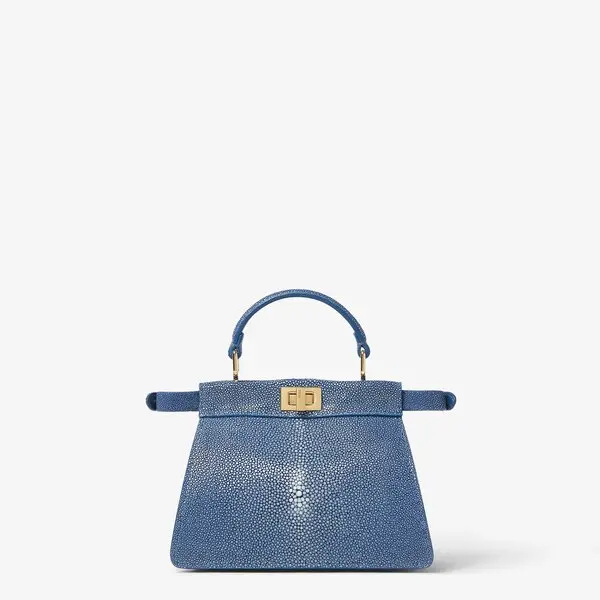 Fendi Peekaboo Iseeu Petite Bag - Light Blue