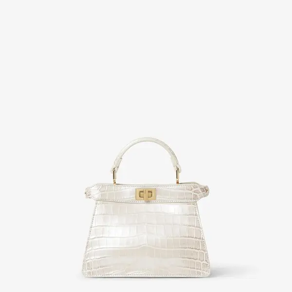 Fendi Peekaboo Iseeu Petite Bag - Grey