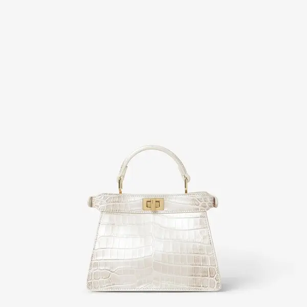 Fendi Peekaboo Iseeu Petite Bag - Grey