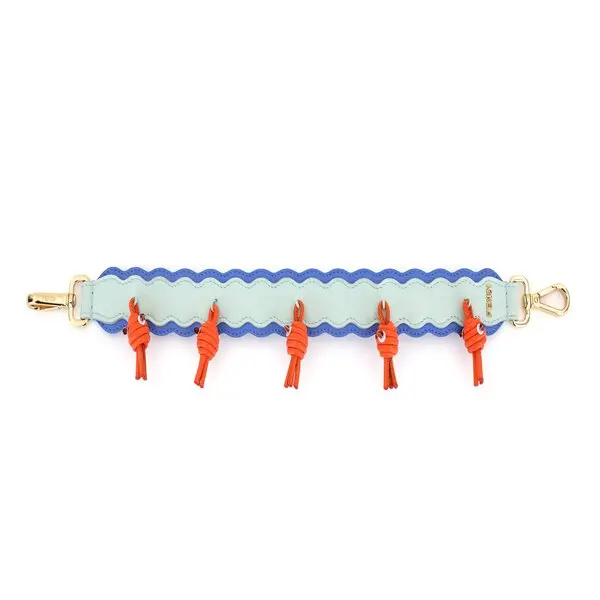 Fendi Mini Strap You Bag Charm - Blue