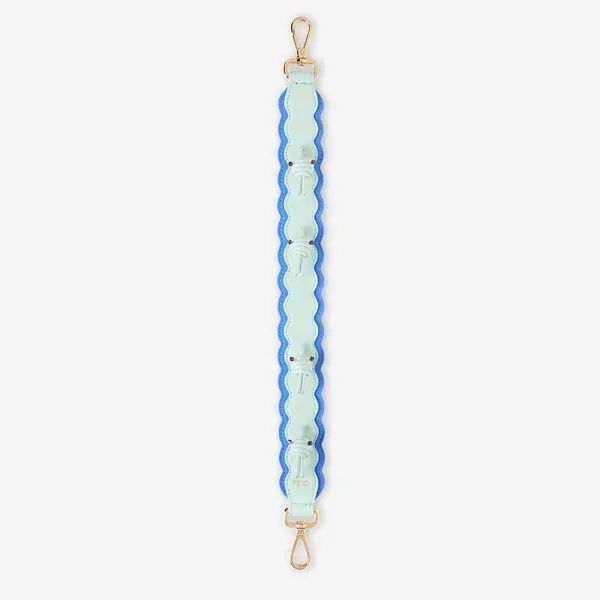 Fendi Mini Strap You Bag Charm - Blue