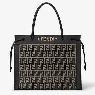 Fendi Magic Shopper Large Bag - Brown