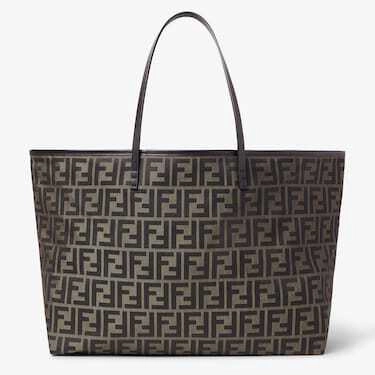 Fendi Medium Roll Bag - Brown