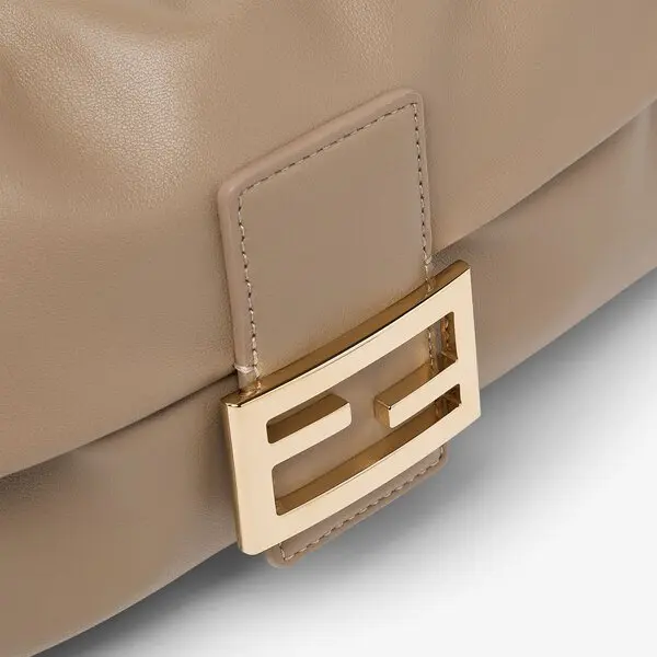 Fendi Baguette Soft Medium Bag - Grey