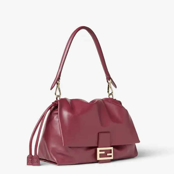 Fendi Baguette Soft Large Bag - Red