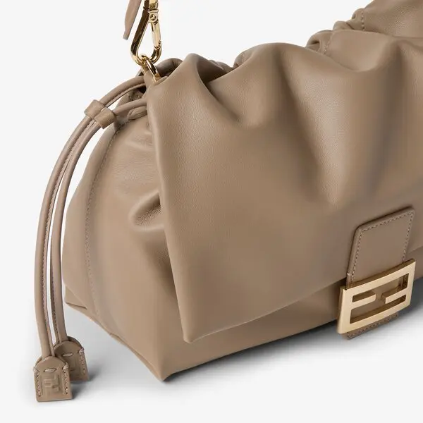 Fendi Baguette Soft Large Bag - Beige