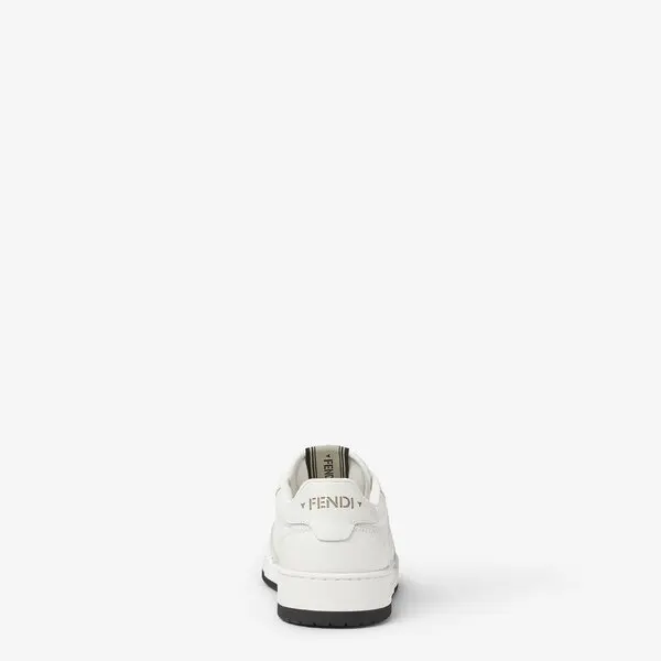 Fendi Match Trainers With Tape Ribbon - White