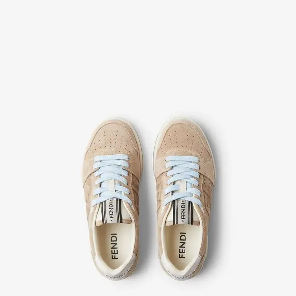 Fendi Match Trainers - Beige