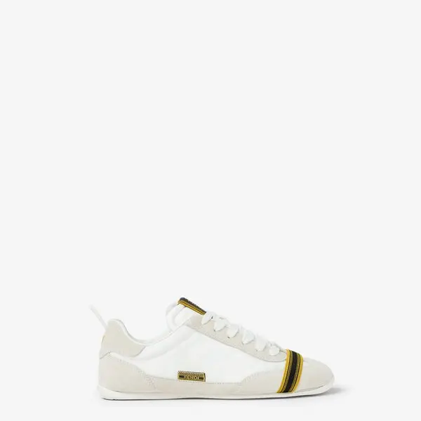 Fendi Wrap Lace-up Trainers - White