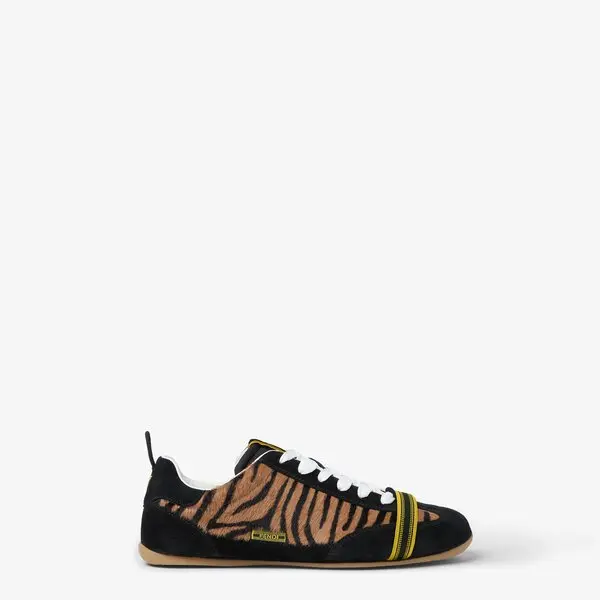 Fendi Wrap Trainers - Brown
