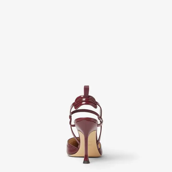 Fendi Very Colibrì Slingbacks - Red