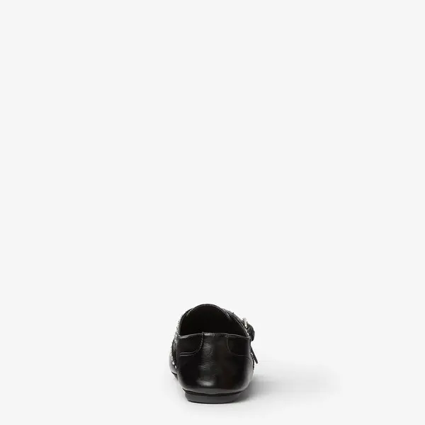 Fendi Stud Monk Strap Loafers