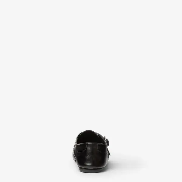 Fendi Stud Monk Strap Loafers