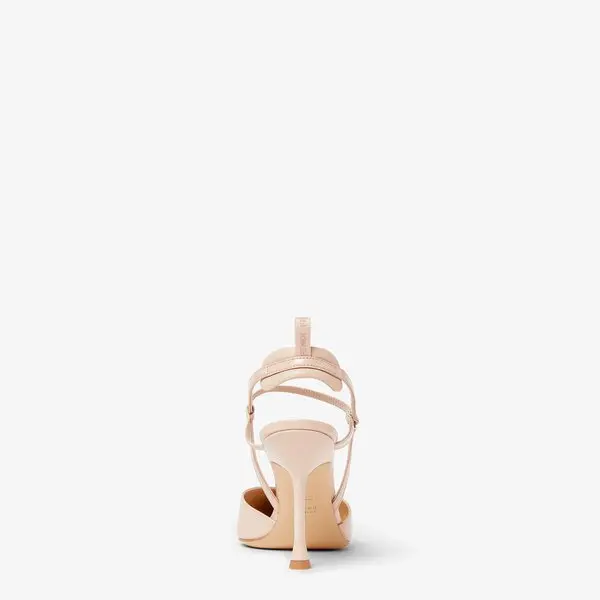 Fendi Colibrì Lite Slingbacks In Patent Calf Leather