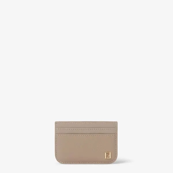 Fendi Ff Card Case - Grey