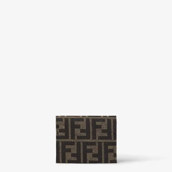 Fendi Ff Jacquard Card Case