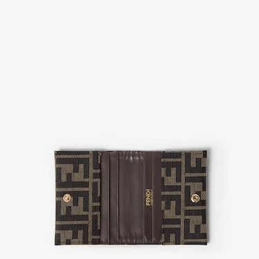 Fendi Ff Jacquard Card Case