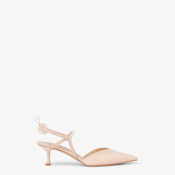 Fendi Very Colibrì Slingback Heels - Pink
