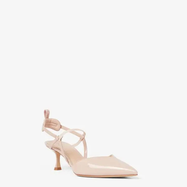 Fendi Very Colibrì Slingback Heels - Pink