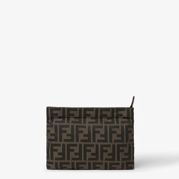 Fendi Flat Toiletry Case Micro - Brown