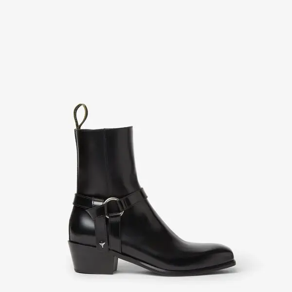 Fendi Double O Ankle Boot - Black