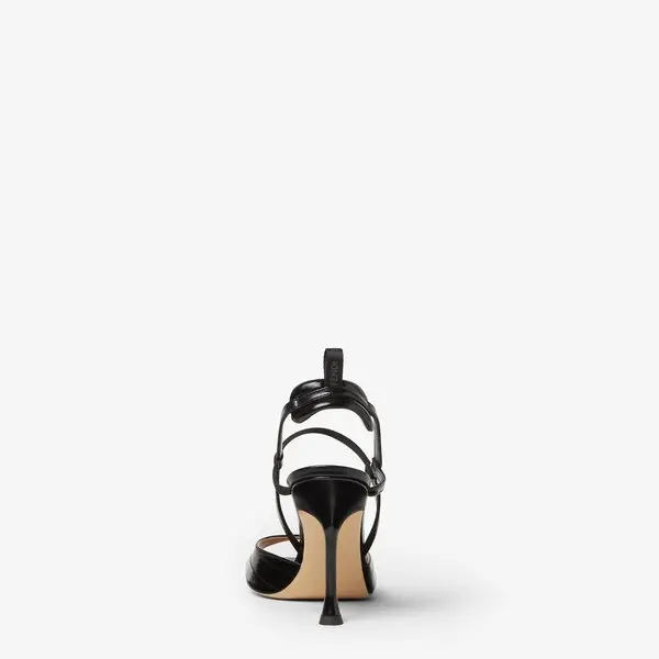 Fendi Very Colibrì Sandals - Black