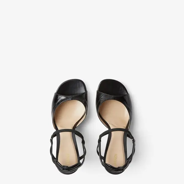 Fendi Very Colibrì Sandals - Black