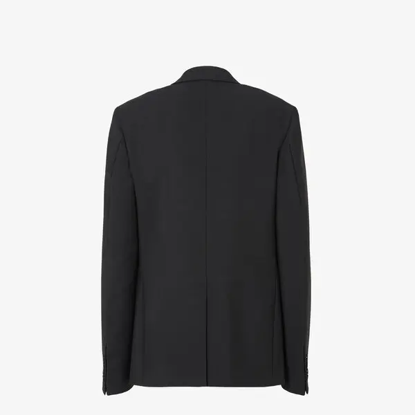 Fendi Single-breasted Kid Mohair Blazer
