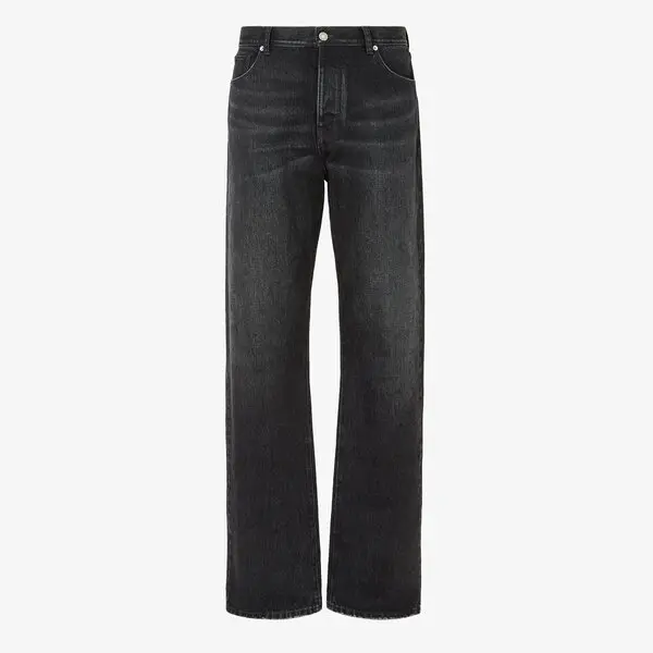 Fendi Long Jeans - Black