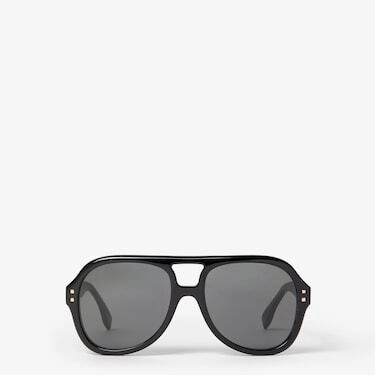 Fendi Five Sisters Aviator Sunglasses - Black