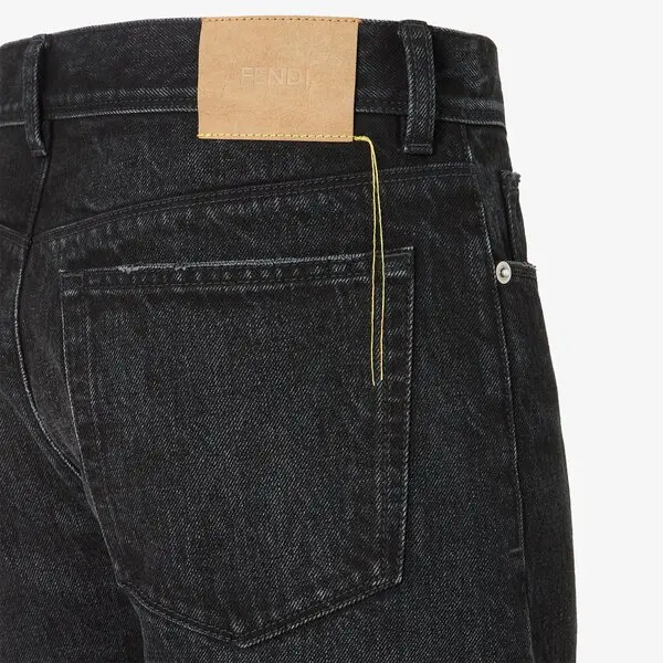 Fendi Slim-fit Organic Cotton Denim Jeans