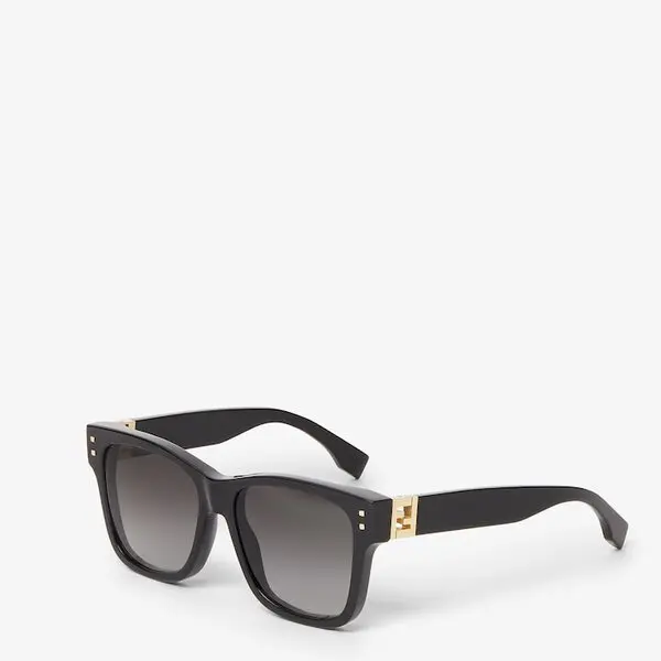 Fendi Fold Square Acetate Sunglasses