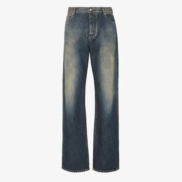 Fendi Long Jeans - Blue