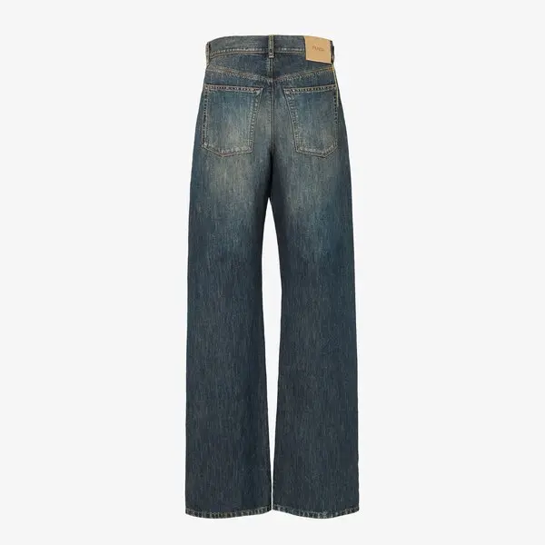 Fendi Long Jeans In Denim