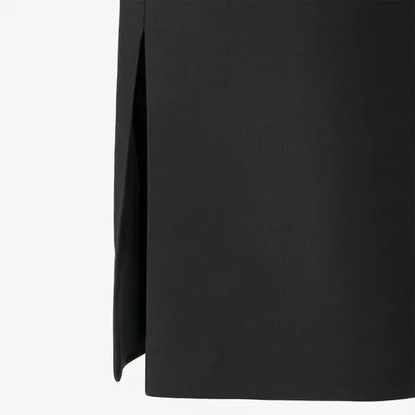 Fendi Wool And Silk Midi Skirt