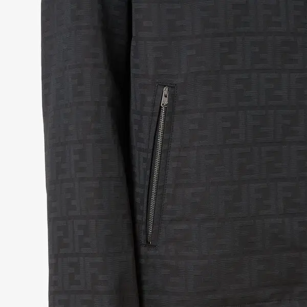 Fendi Ff Zucca Jacquard Nylon Blouson